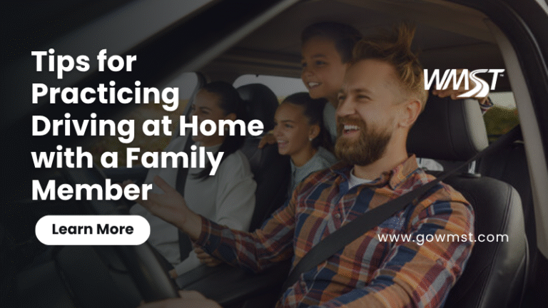 Tips for Practicing Driving at Home with a Family Member - WMST