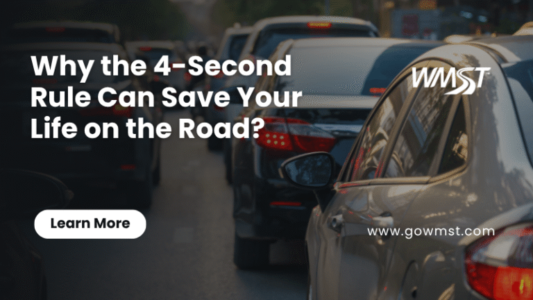 Why the 4-Second Rule Can Save Your Life on the Road - WMST
